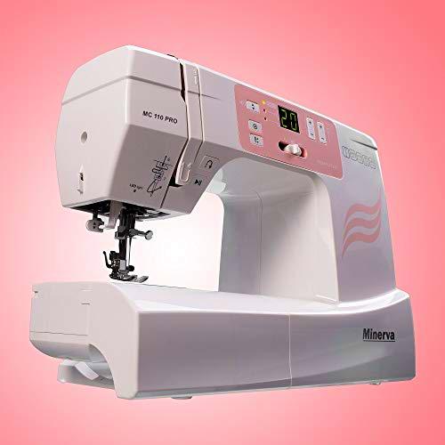 Minerva MC110 Pro - Máquina de coser (100 programas) | maquinacoser.es