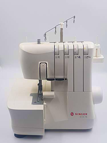 REMALLADORA SINGER MAQUINA DE COSER S14-78 OVERLOCK 12 PUNTADAS ...